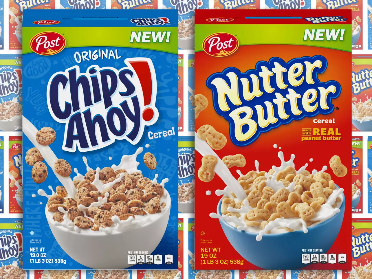 chips ahoy and nutter butter cereal new