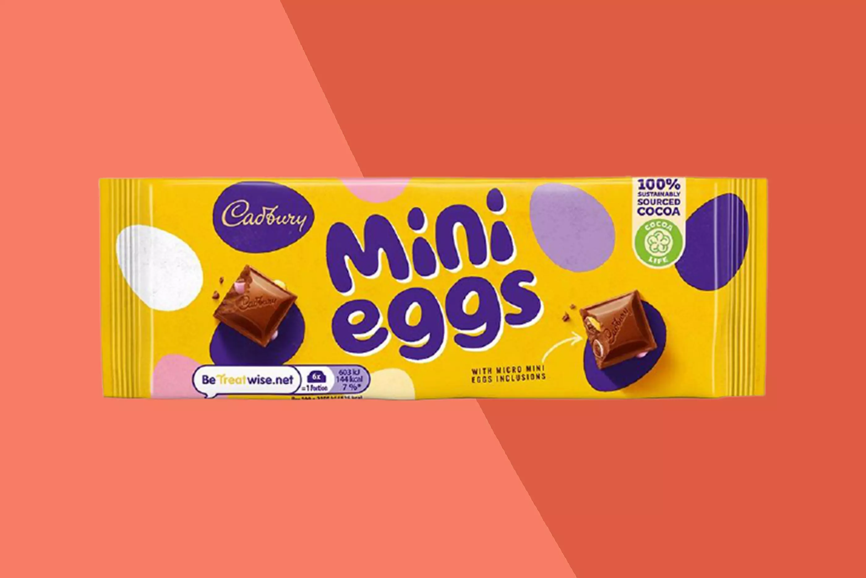 шоколадные батончики Кэдбери мини яйца