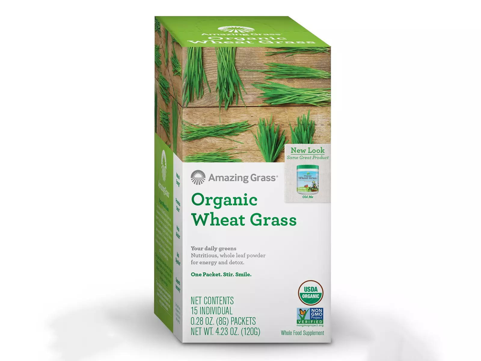 organická pšeničná tráva