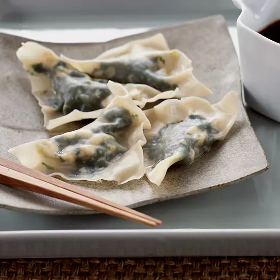 Sipinachi uye Tofu Dumplings