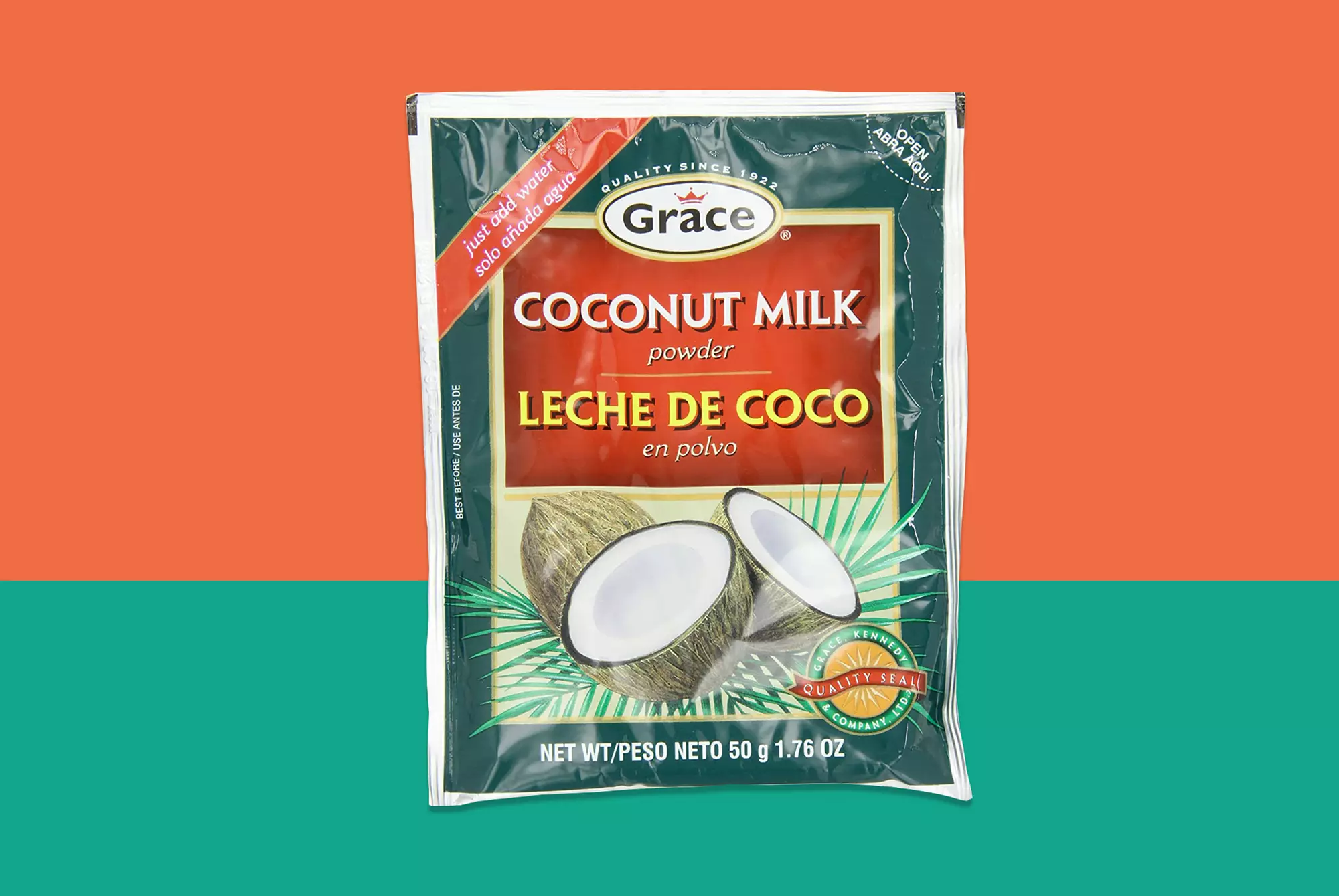 Grace Coconut lèt anvlòp poud