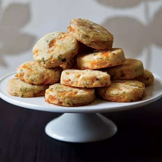 Apricot-Tarragon Cocktail Cookies