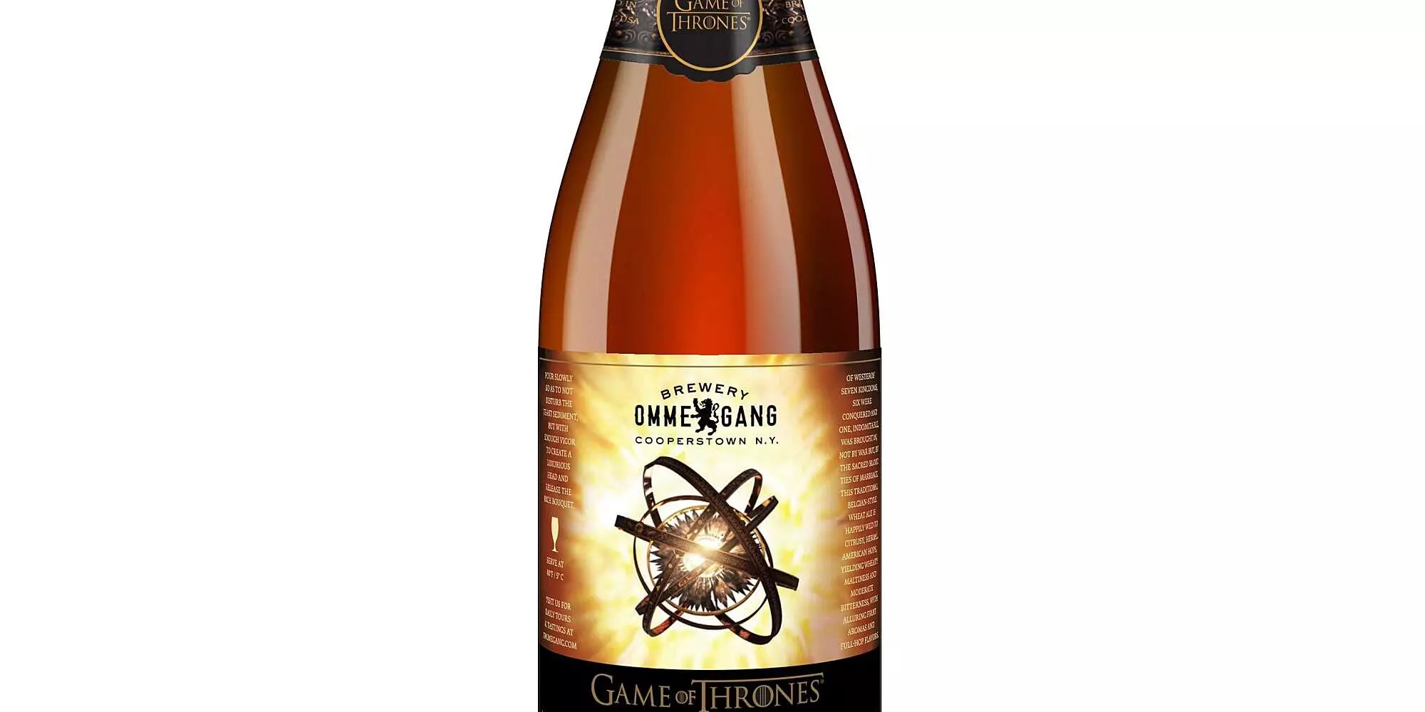 La nueva cerveza de 'Game of Thrones' está aquí justo a tiempo para el estreno de la temporada del domingo