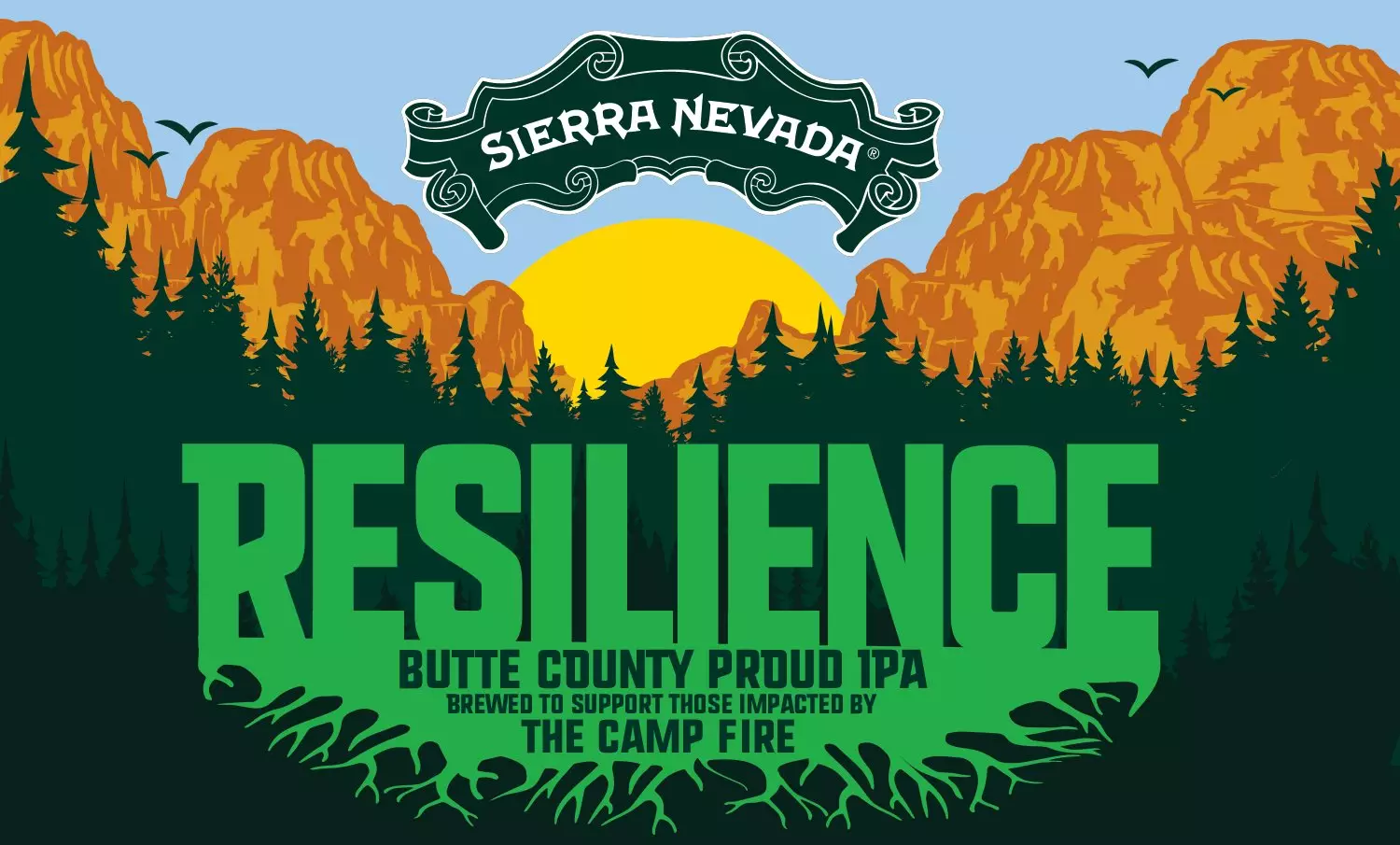 tee Resilience Butte County ylpeä IPA