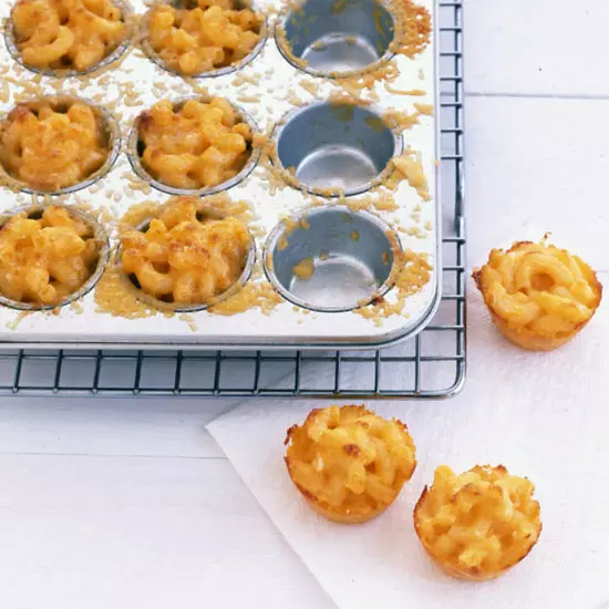 Three-Cheese Mini Macs