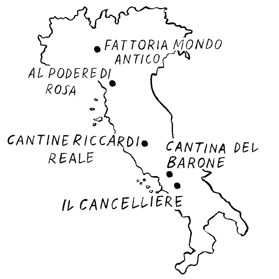 Mapa d'Itàlia