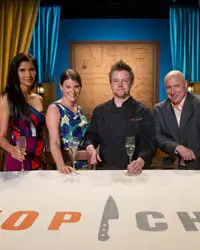 Mohlodi Richard Blais le Padma Lakshmi, Gail Simmons, Tom Colicchio