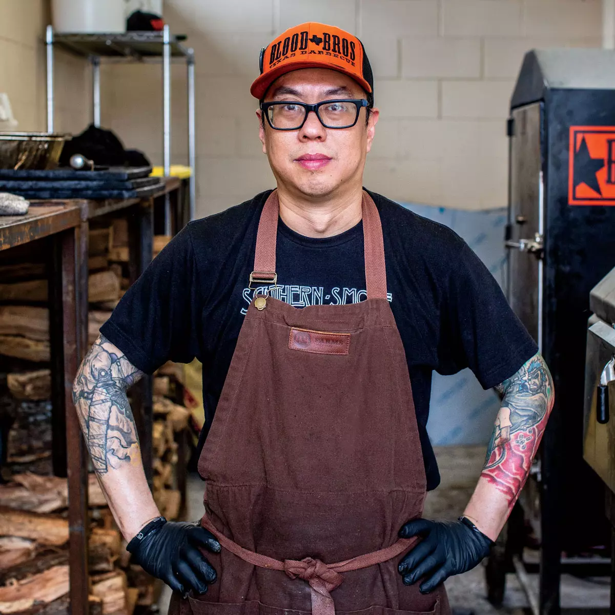 Portrait de barbecue au Texas