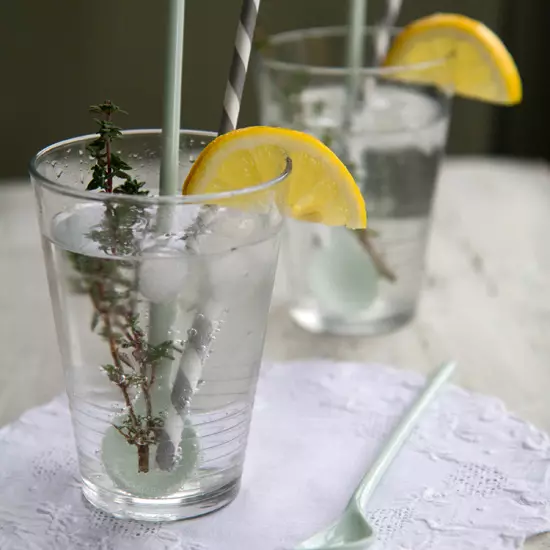 Vodka-tymiánová limonáda