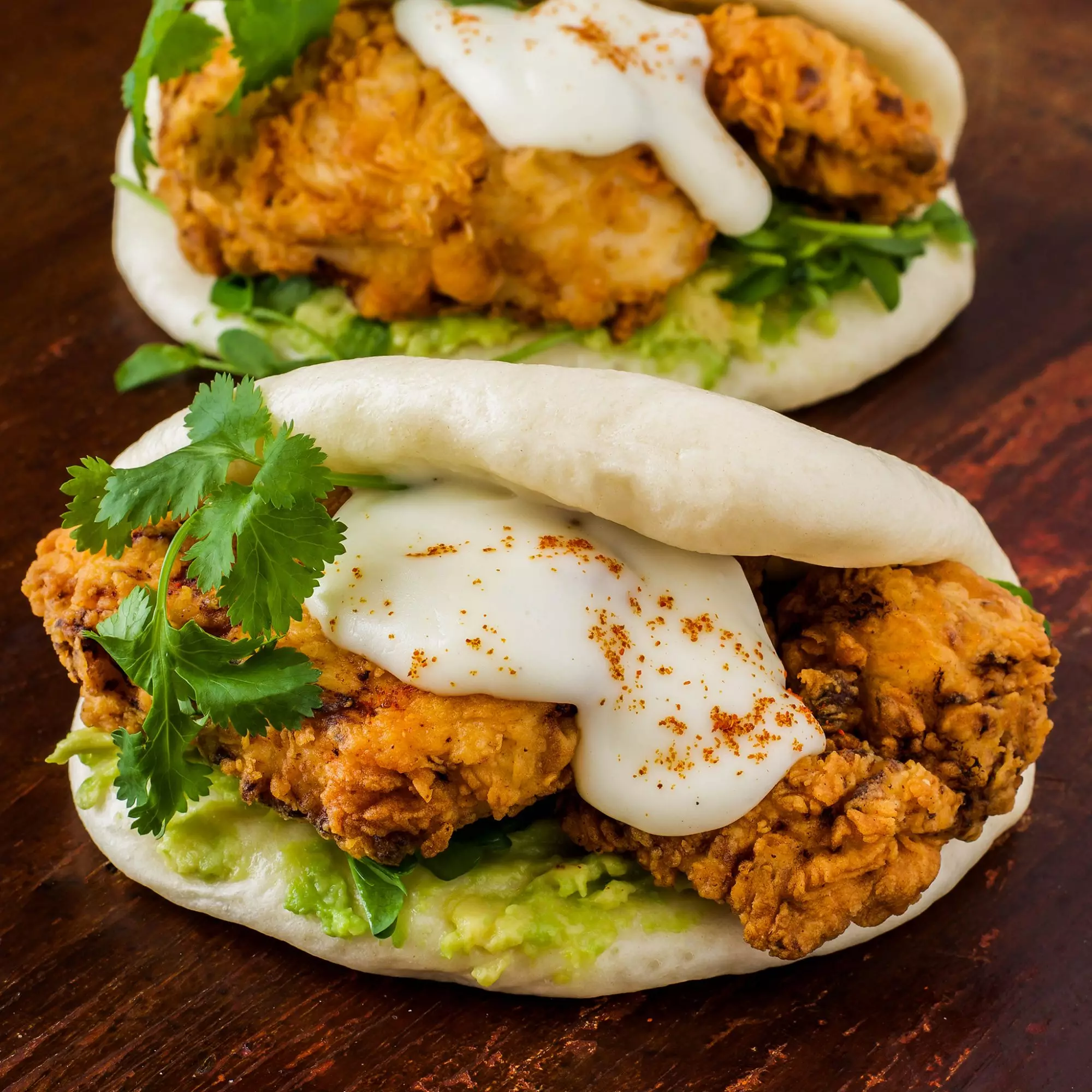 FWX BUTTERMILK FRIED AYAM GORENG UAP BUNS