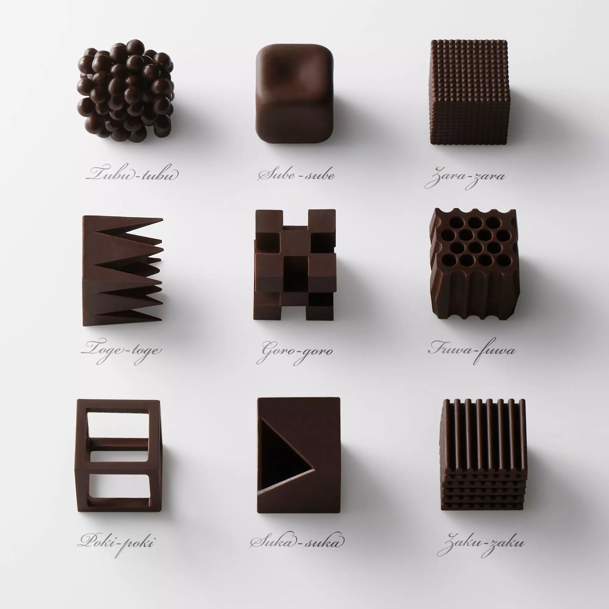 FWX SMUK DESIGNET CHOKOLADE GRUPPE NAVNE