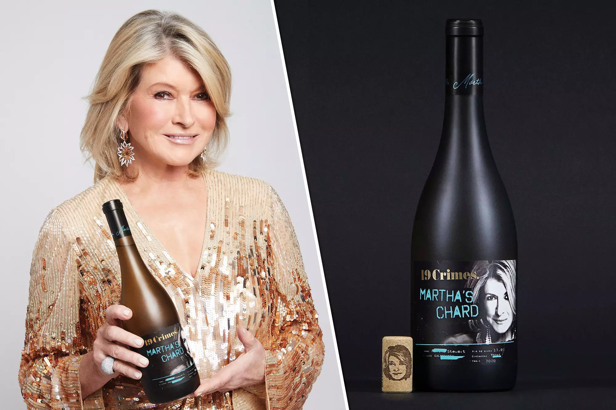 Martha Stewart lançou um novo vinho com a mesma empresa que Snoop Dogg