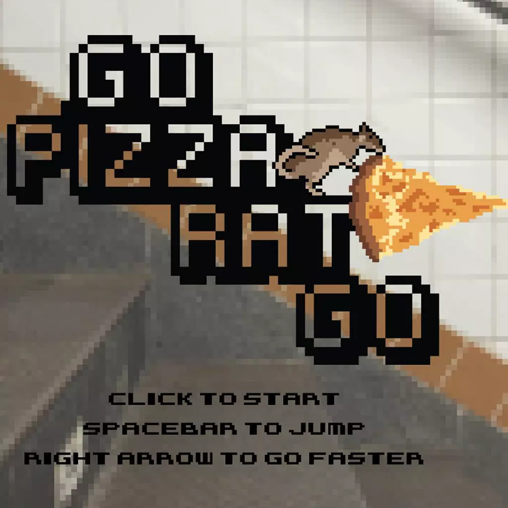 FWX GO PIZZA RAT GO VIDEO GAME