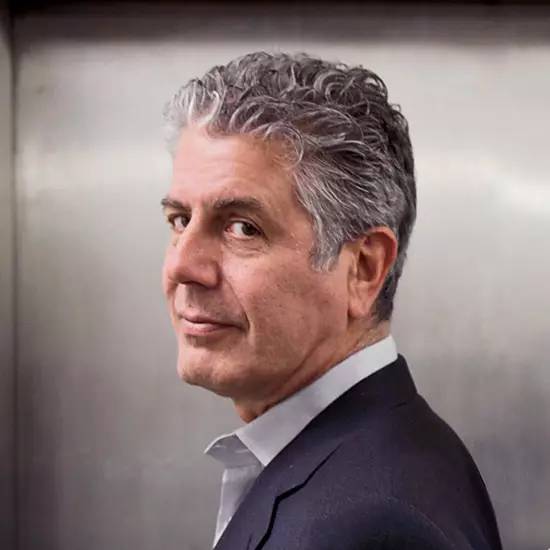 Anthony Bourdain yllustrearret grille ikoanen