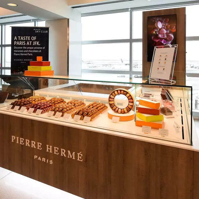 Pierre Herme Counter bei JFK