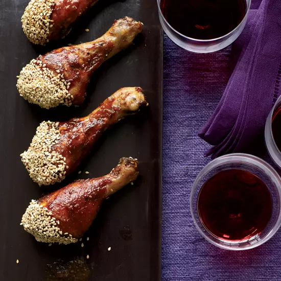 Qaib Drumsticks with Asian Barbecue Sauce