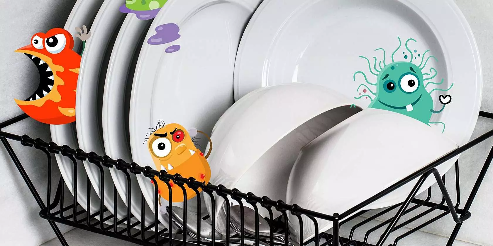 La majoria dels sabó de plats en realitat no desinfecten: aquí teniu com desinfectar correctament els plats bruts