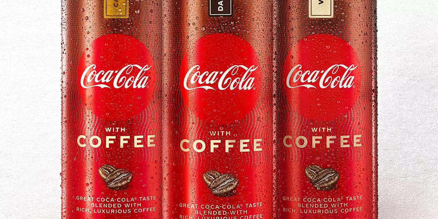 Coca-Cola debuteer nuwe koffie-geïnfuseerde koeldrank in drie geure