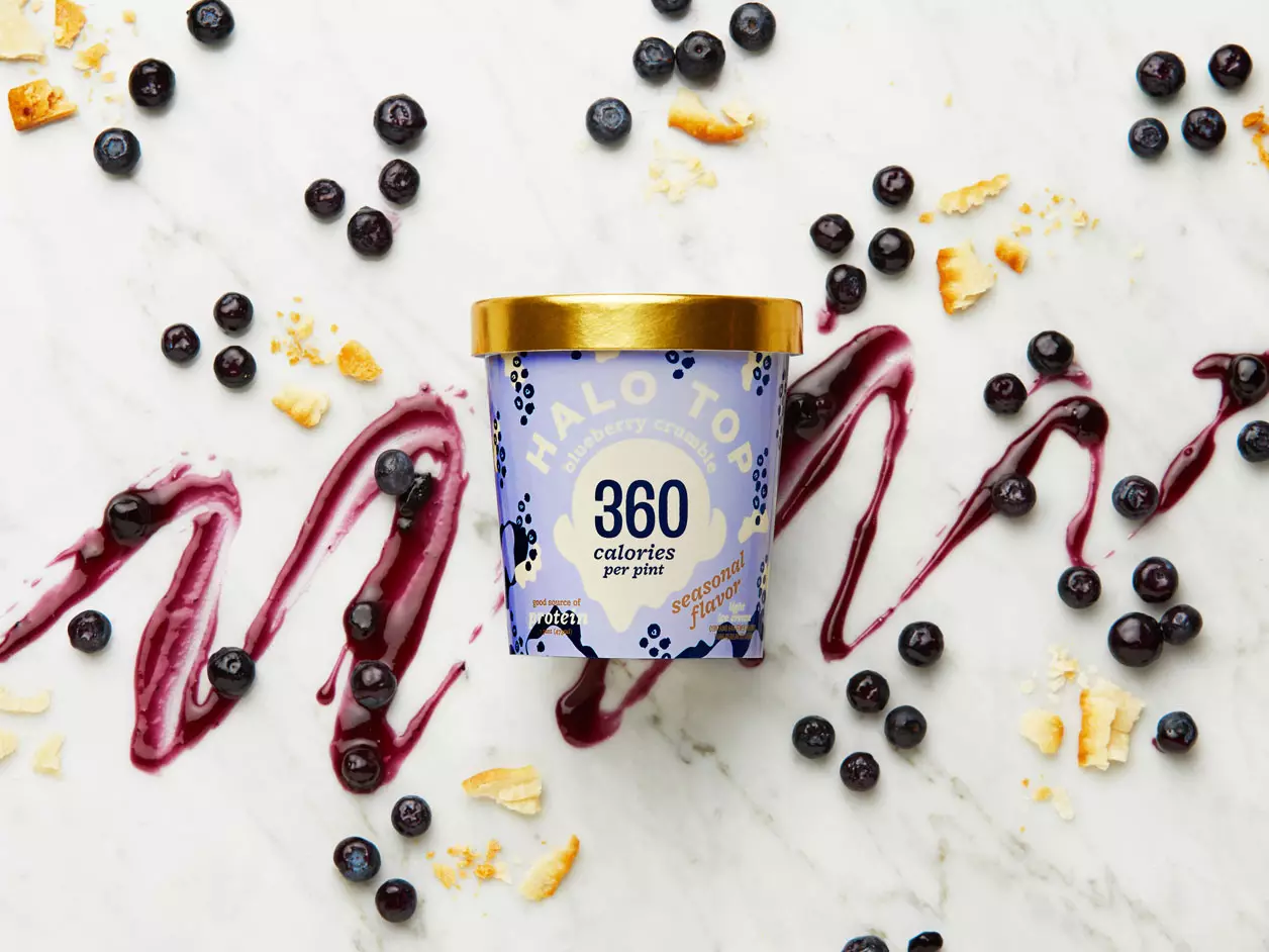 Mirtili Crumble Halo Top