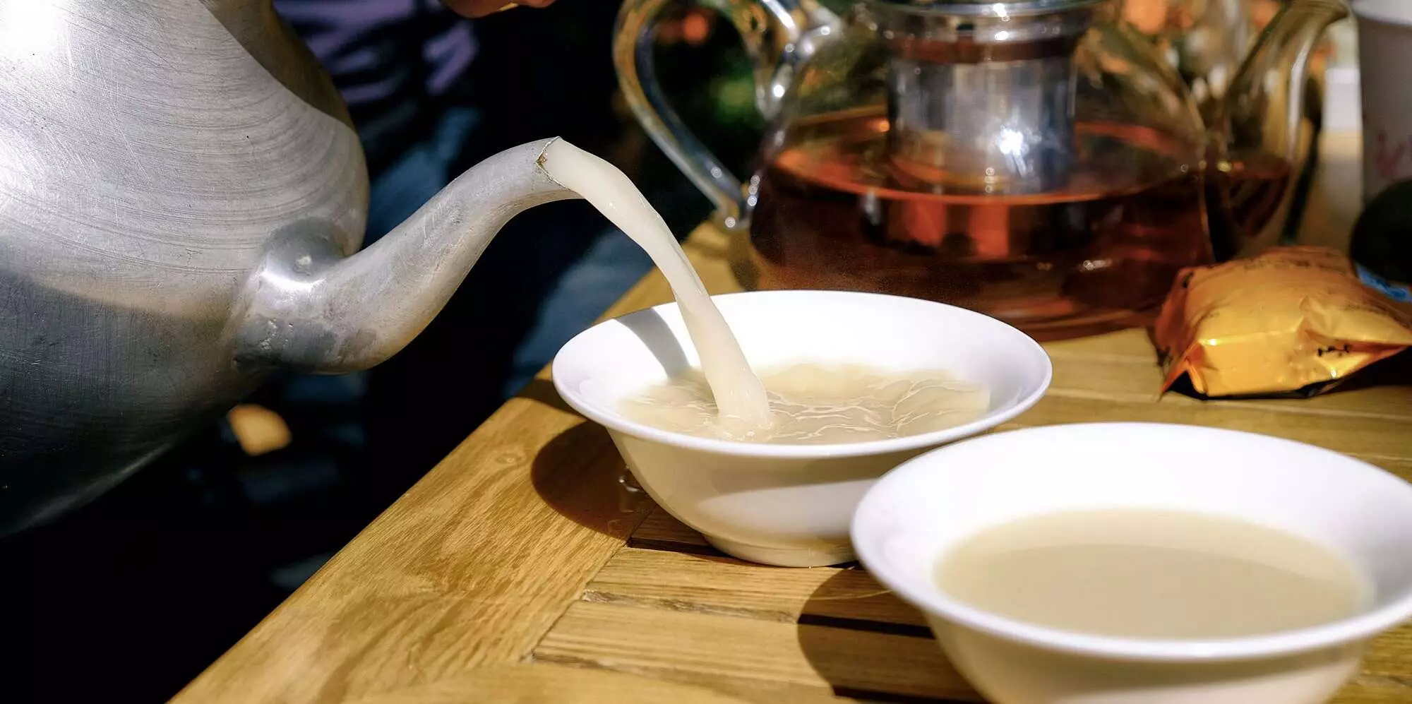 西藏酥油茶是冠軍的寒冷天氣早餐