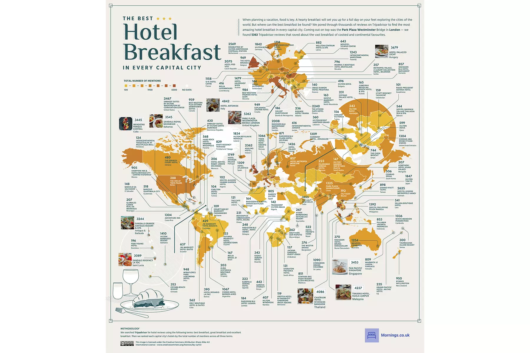 Peta The Best Hotel Sarapan di Unggal Ibu Kota