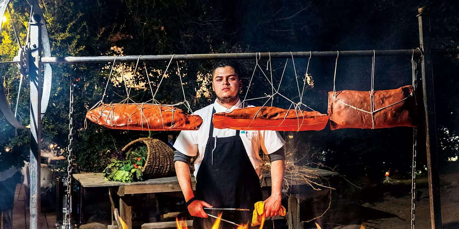 Cesta za vínem s šéfkuchařem Rickem Baylessem