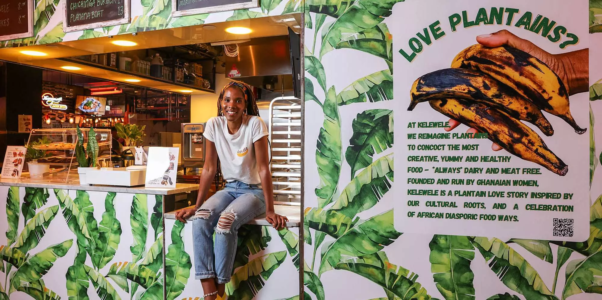 Este restaurante de Brooklyn está celebrando la multitud de plátanos