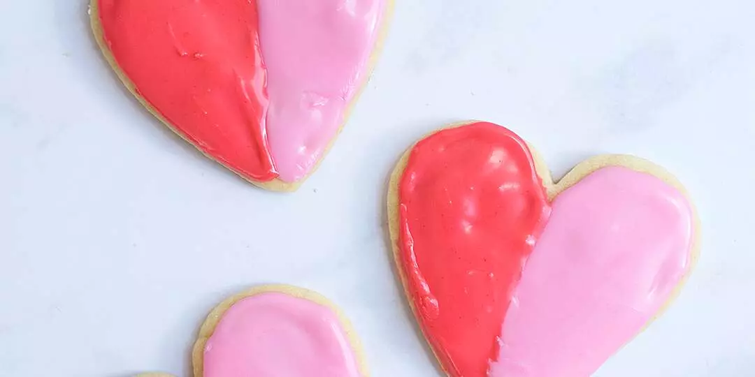 7 Deko-Ideen für Zuckerkekse zum Valentinstag