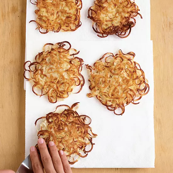 Kate's Supercrispy Potato Latkes