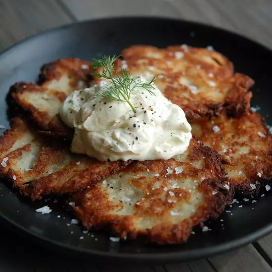 Latkes di patate assassine