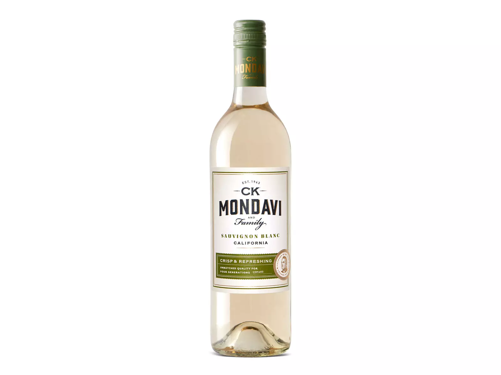 2016 CK Mondavi Sauvignon Blanc Kaliforníu