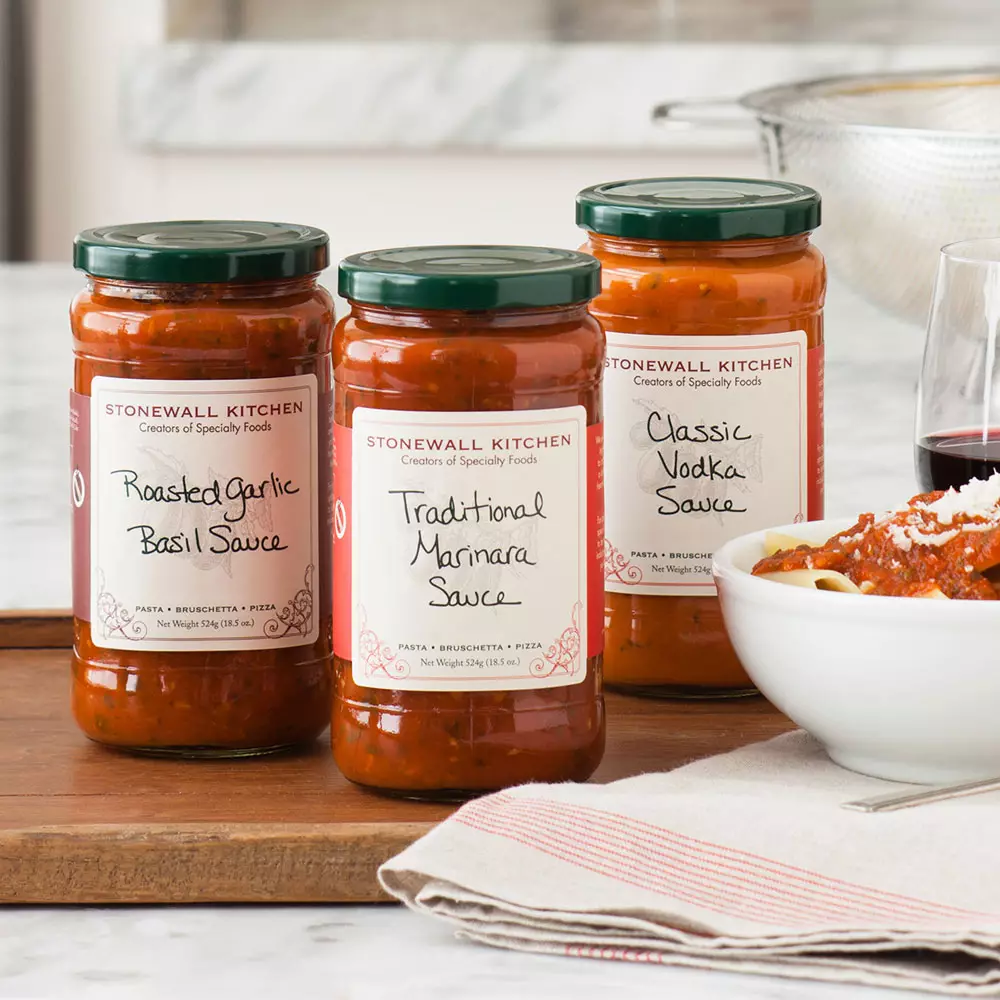 stonewall kitchen pasta sauce collection