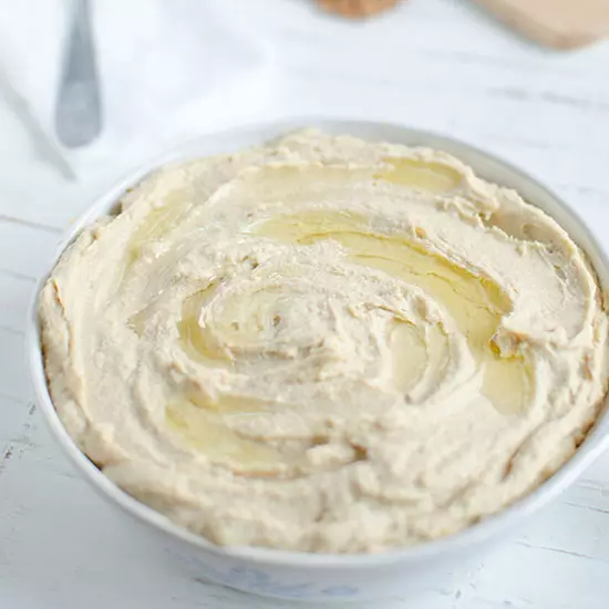 Rask og enkel hummus