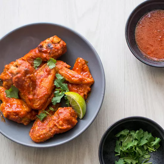 Sriracha Chicken Wings