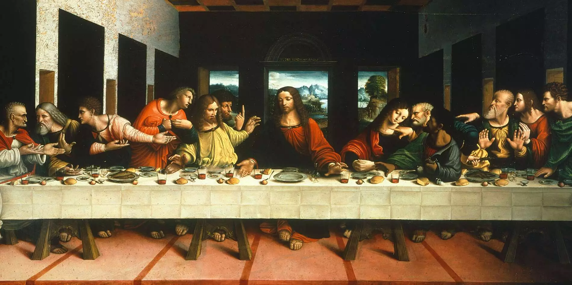 Wat hunn de Jesus an d'Apostelen um Last Supper iessen?