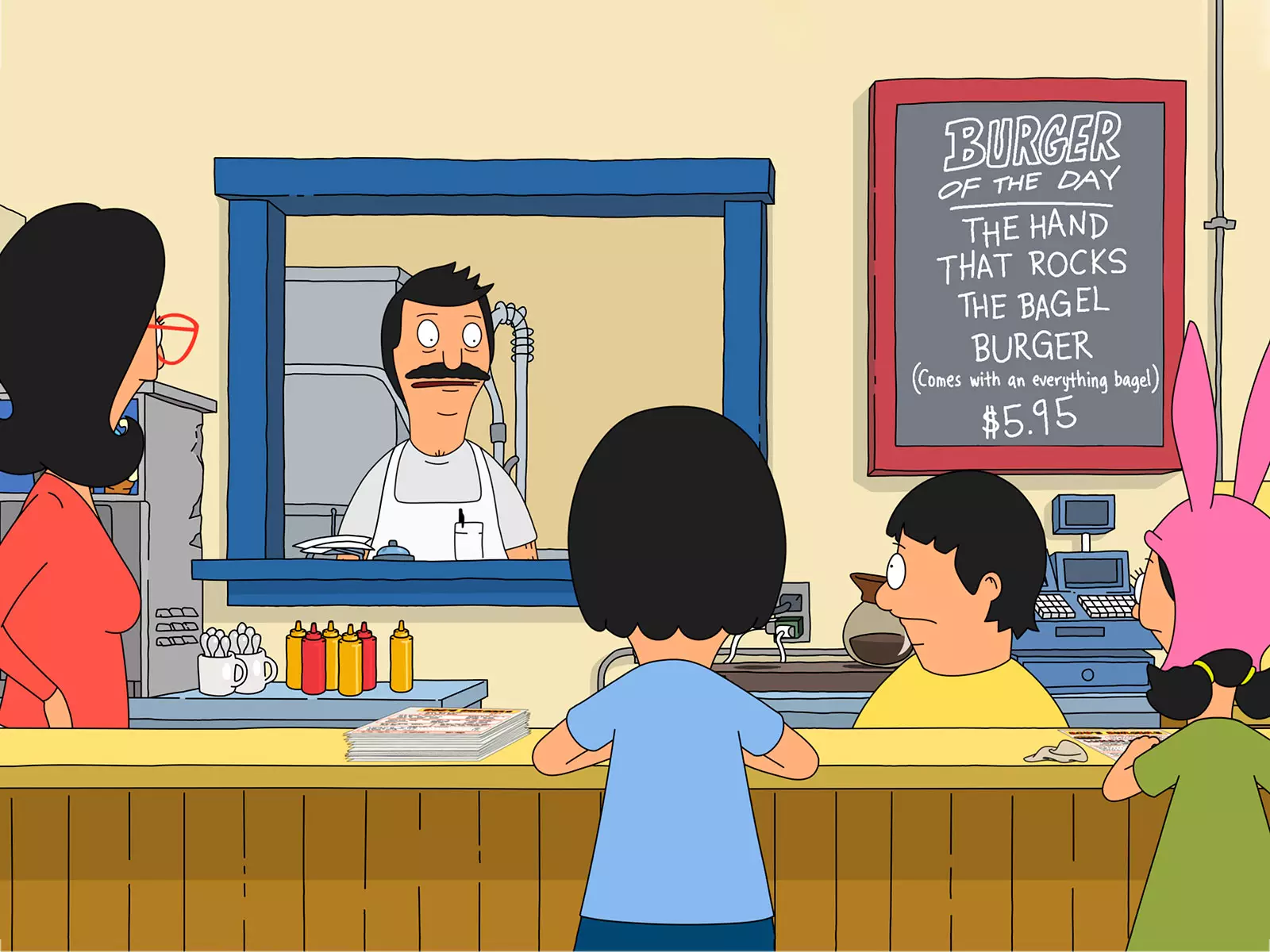 εστιατόριο bobs burgers