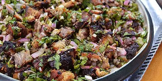 NYE Supper: Pork Belly Sisig