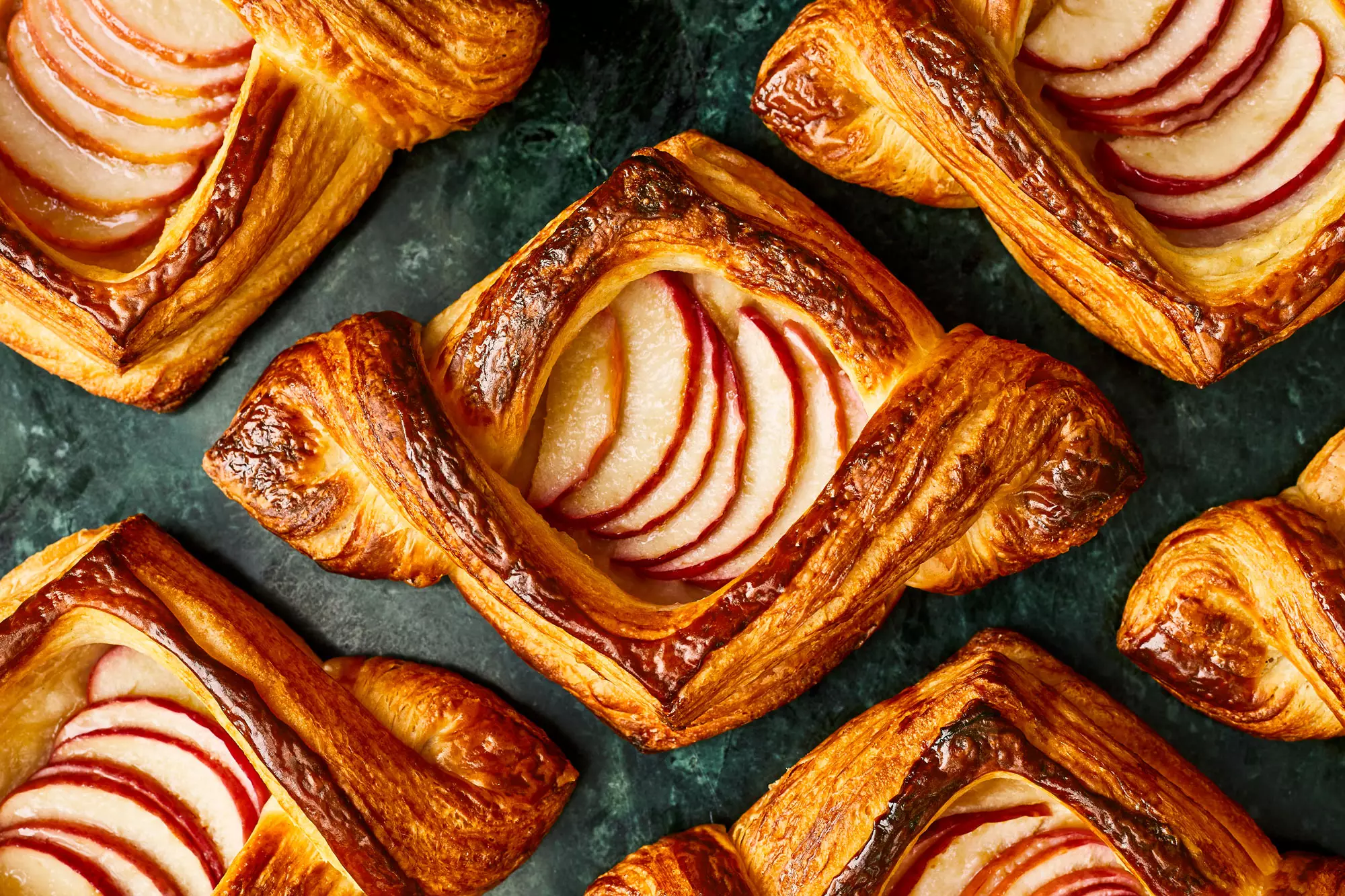 Miso Caramel Apple Danish