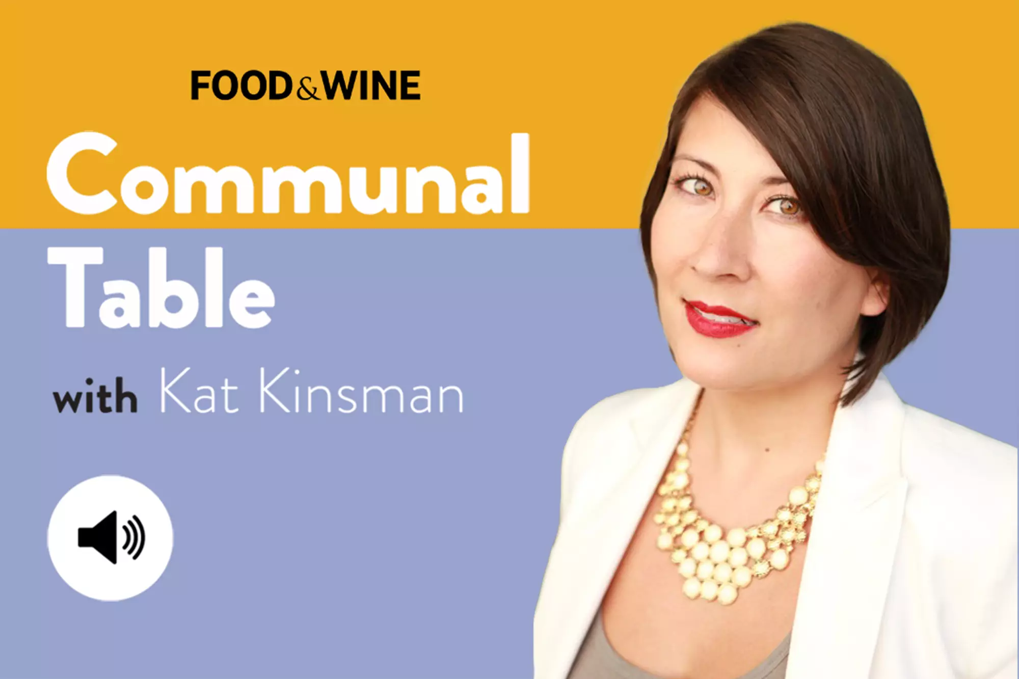 Mesa comunitaria con Kat Kinsman con Jasmine Moy