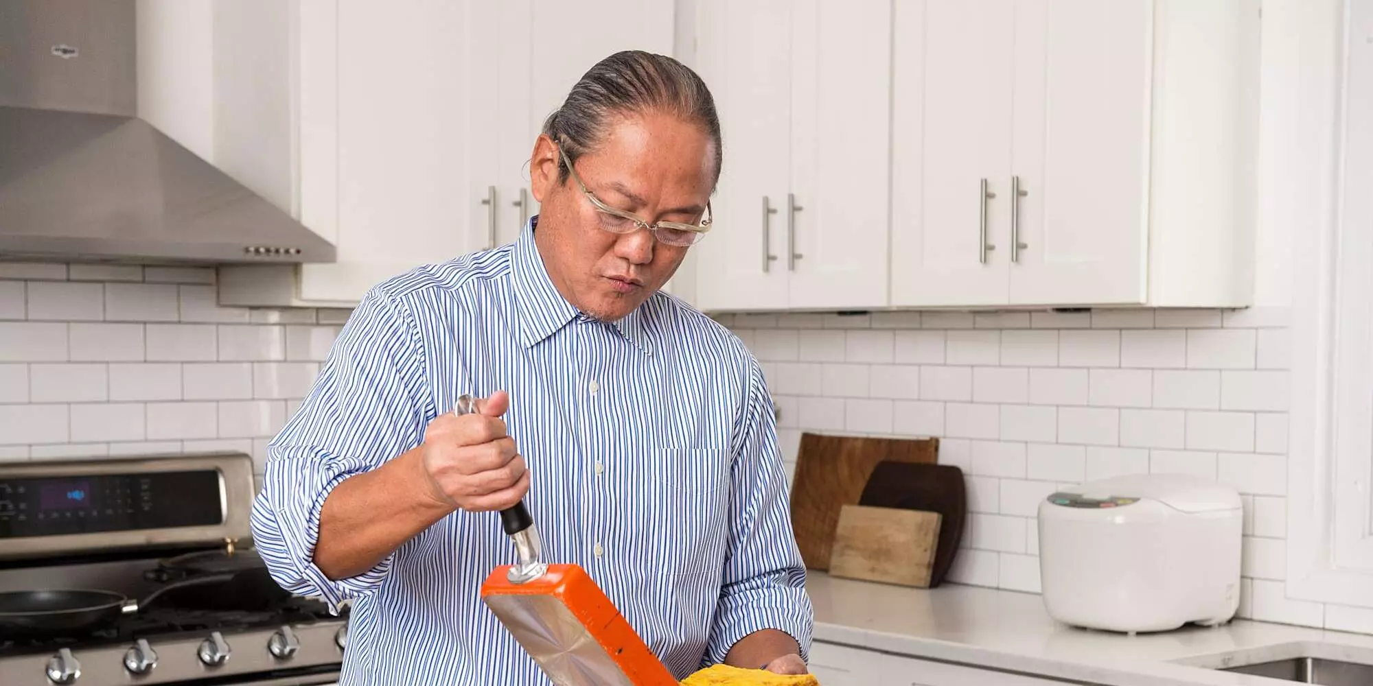 De japanesche Frühstück, dee Chef Morimoto wënscht, datt méi Amerikaner iessen