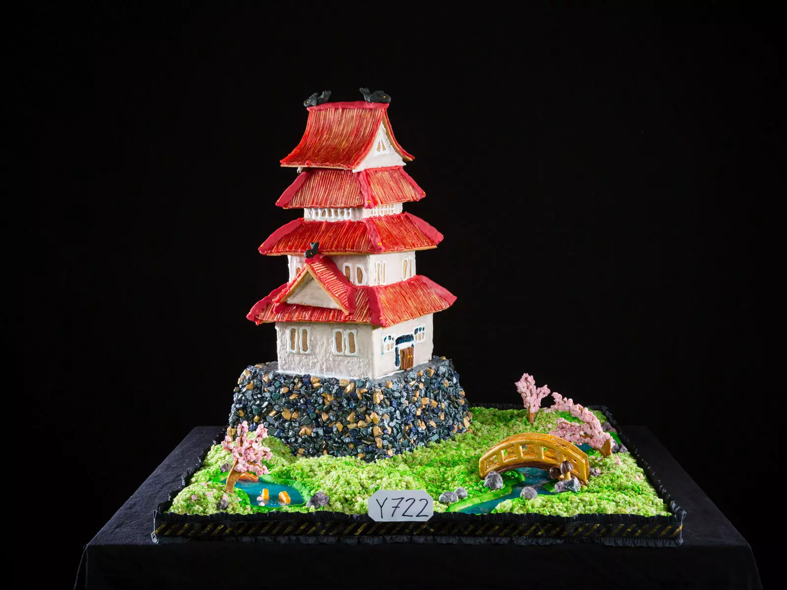 Nasjonale Gingerbread House Competition Jeugd 1e plak