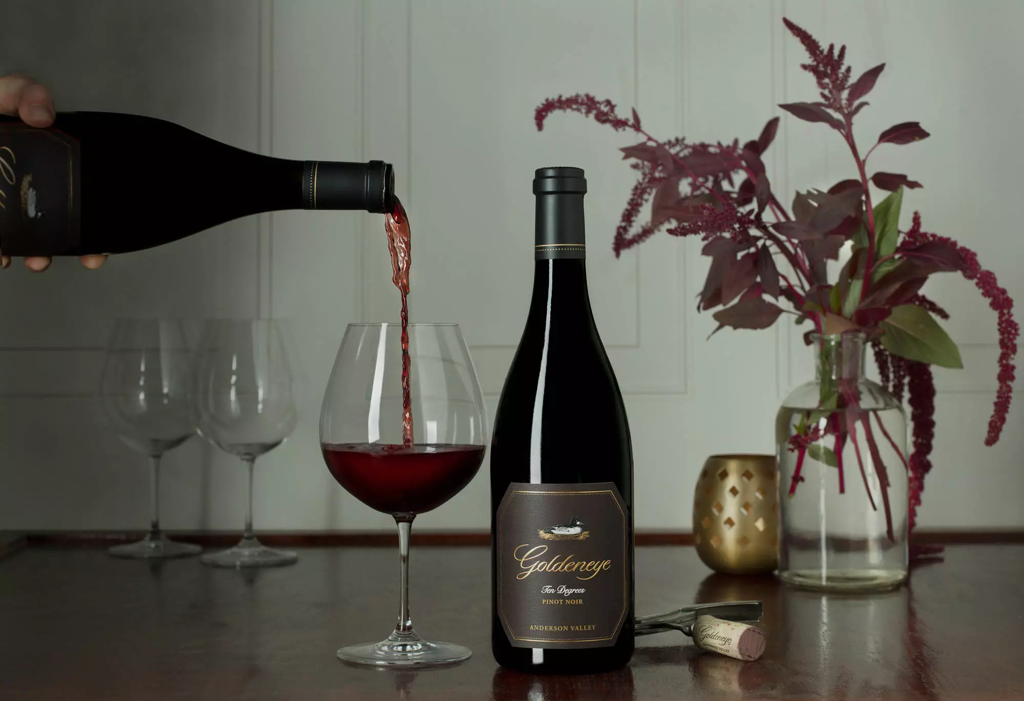 Wijn Verzamelaars Wijnen| Goldeneye Tien Graden Pinot Noir