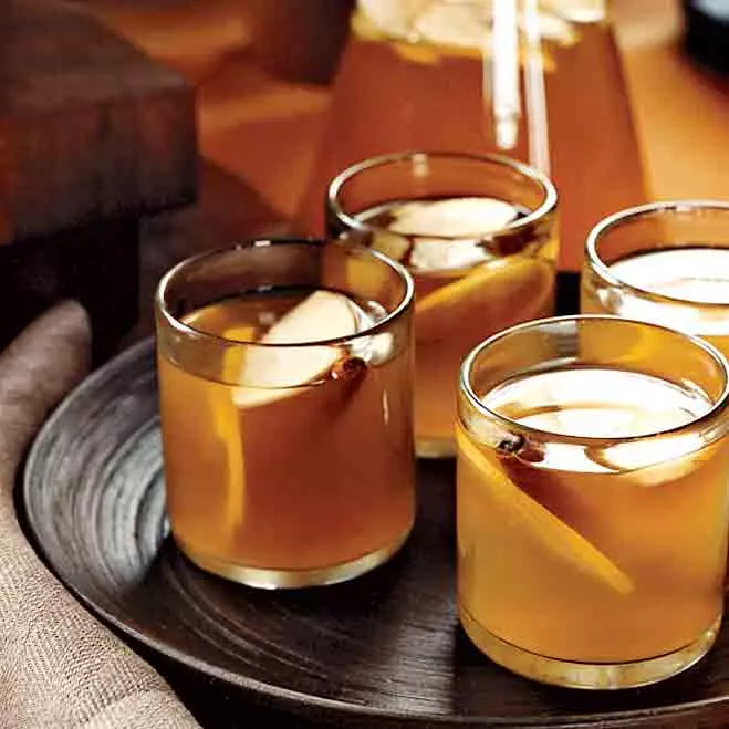 Apple-Brandy Hot Toddies