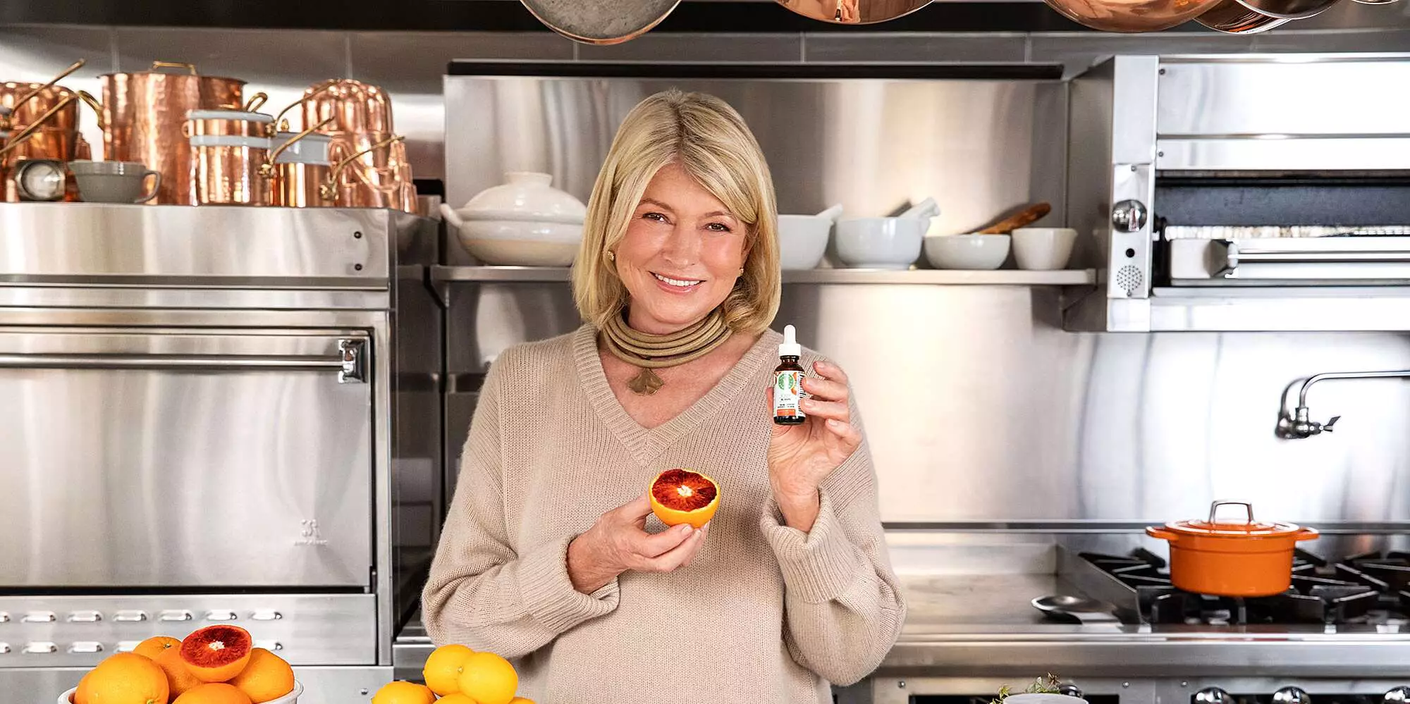 Martha Stewart heeft nu haar eigen CBD-lijn in passende mooie smaken