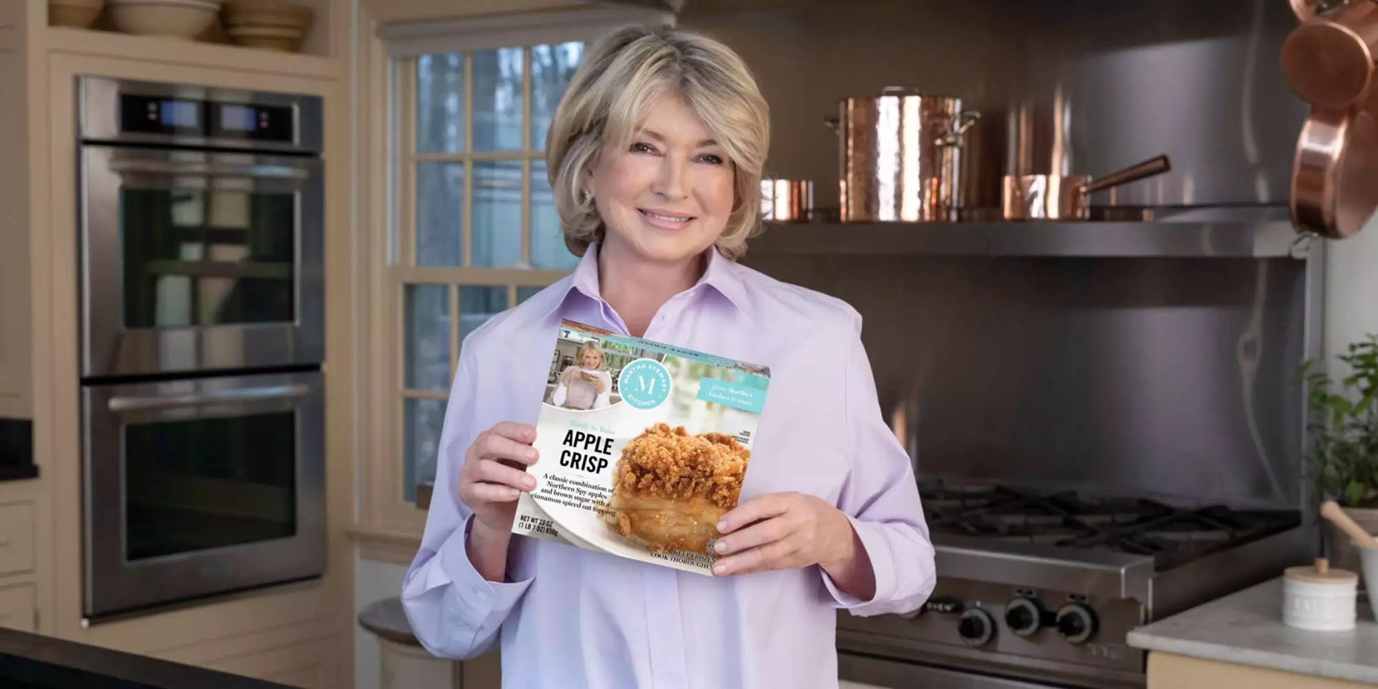 Martha Stewart heeft zojuist een lijn diepvriesproducten gelanceerd - en dit is haar favoriete gerecht