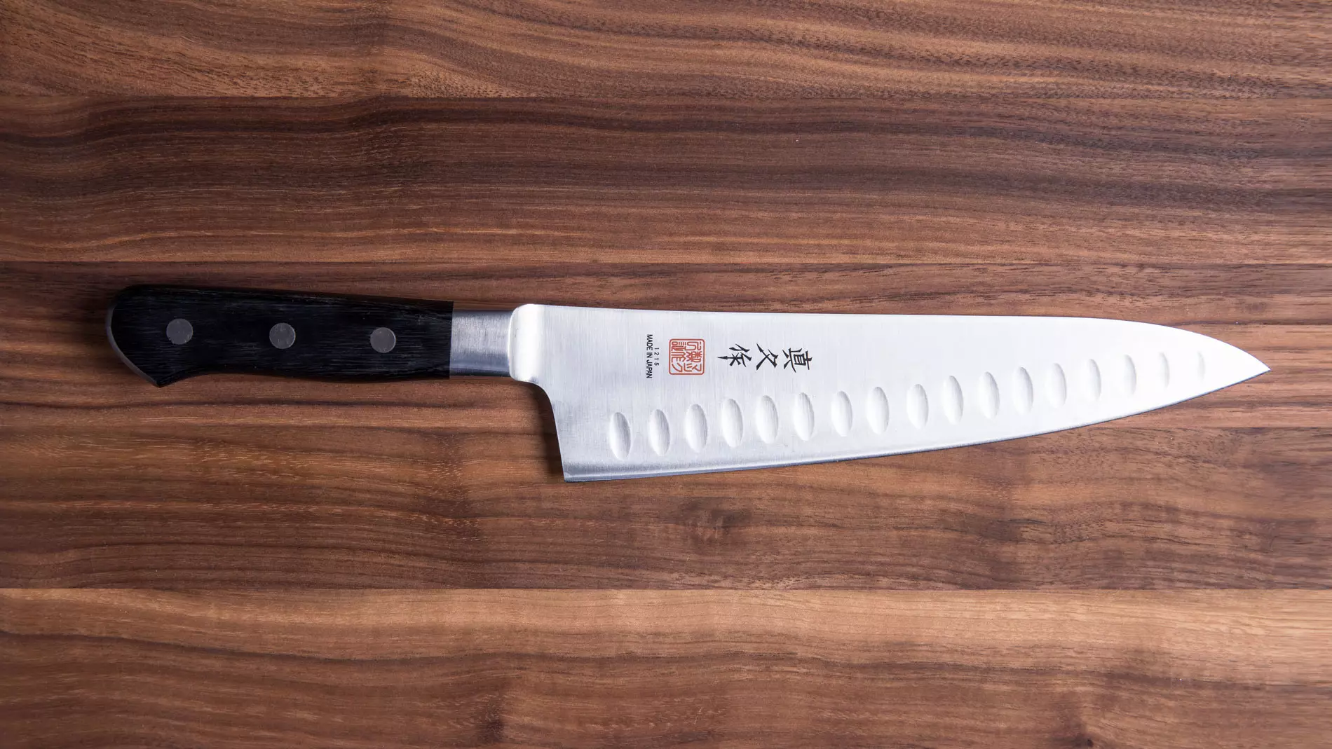 Cuchillo de chef con hoyuelos MAC de 8 pulgadas