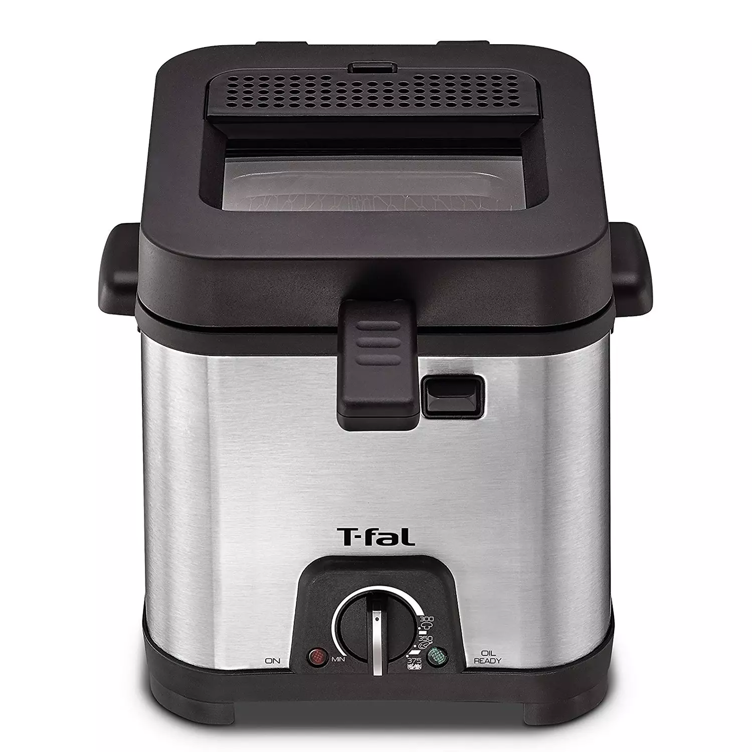 T-fal FF492D துருப்பிடிக்காத ஸ்டீல் 1.2-லிட்டர் ஆயில் மினி டீப் பிரையர்