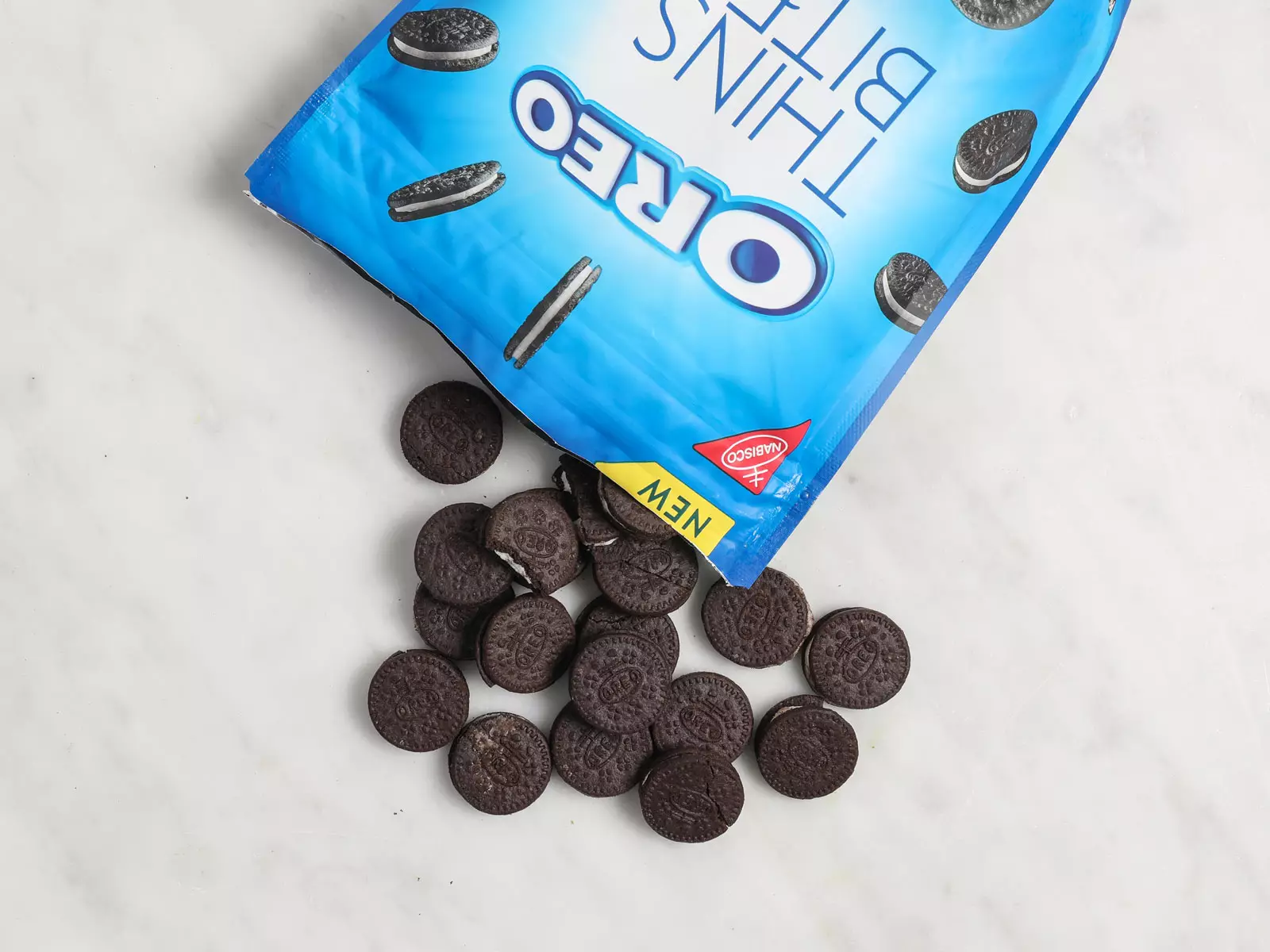 Oreo tenké hryzenie