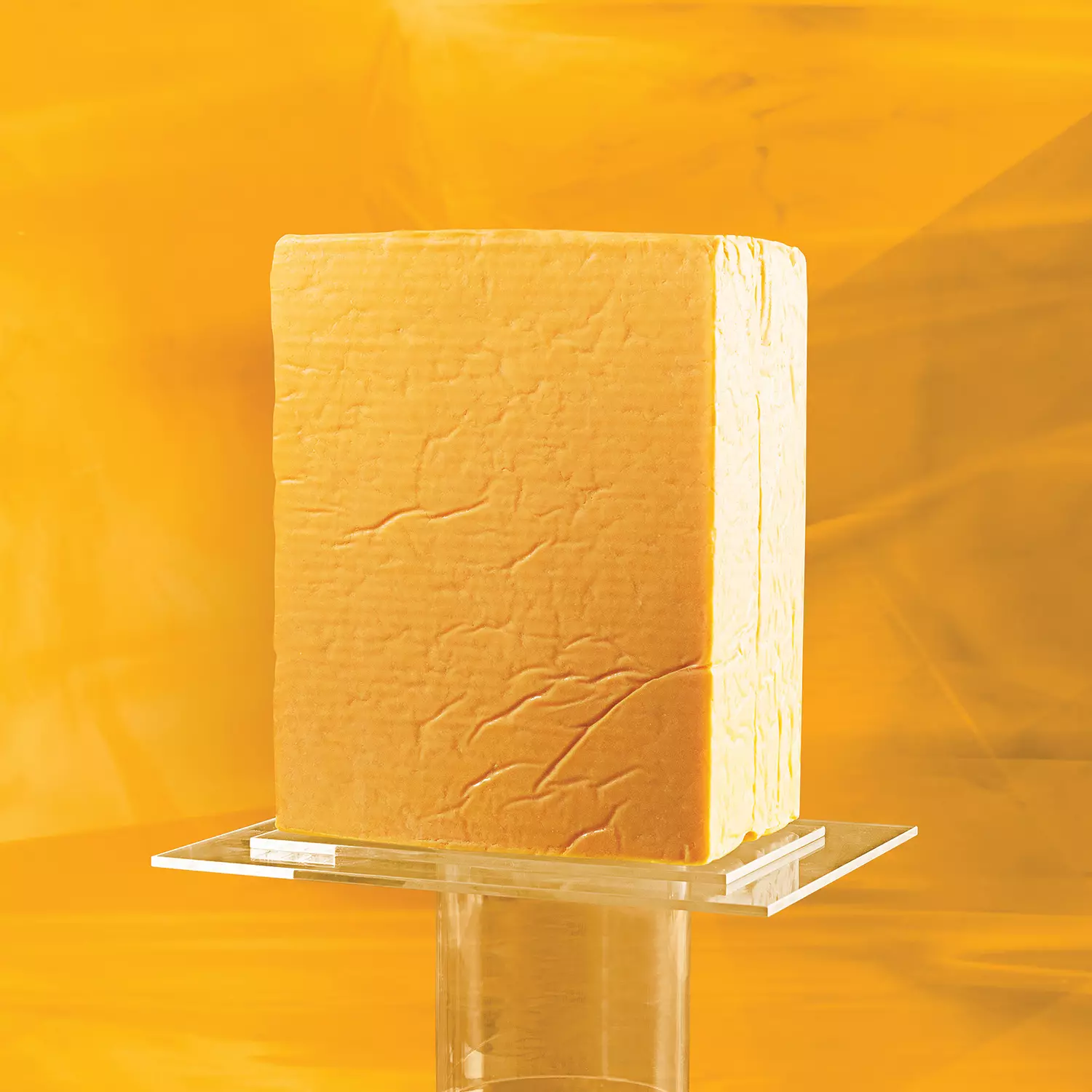 ティラムック産の40ポンドのチーズブロックであるマザーローフ