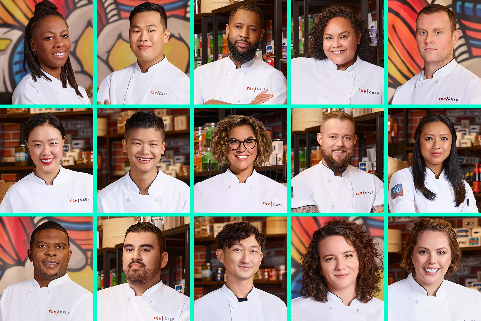 Nangungunang Chef Season 19 na mga larawan ng Cheftestant